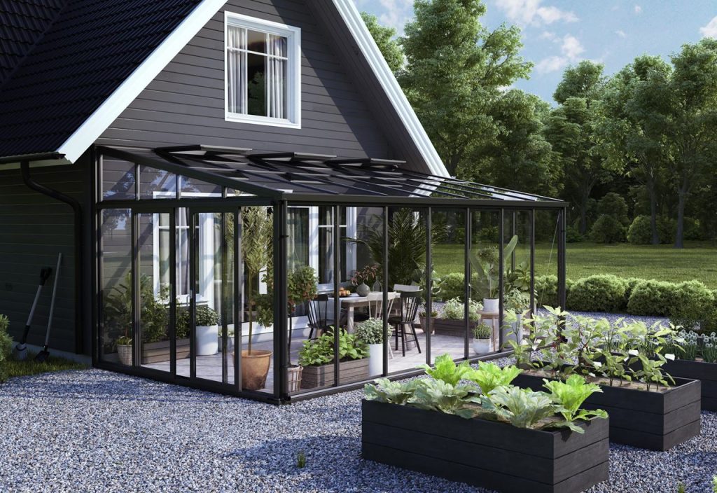 Single Glass Sun Room - Lean-To - 綠森玻璃屋 Nison sunroom